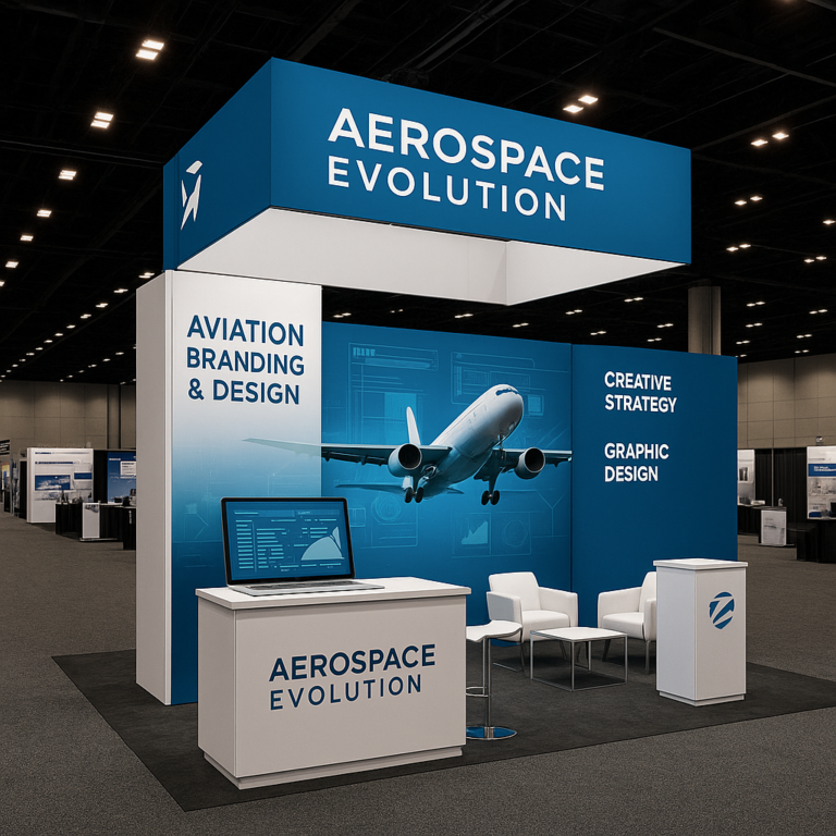 Aviation Booth Design – Aerospace Evolution®